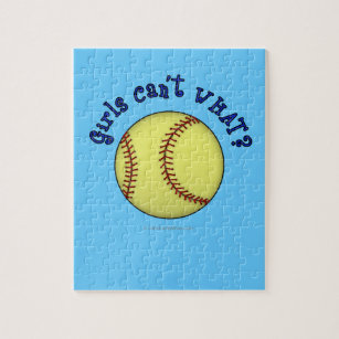 Softball Jigsaw Puzzles | Zazzle