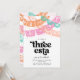 Girl's Three Esta Birthday Invitation | Zazzle