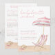 Girls Weekend Beach Bachelorette Party Invitation | Zazzle