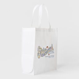 Girls Weekend Cheaper Than Therapy & Lot More Fun Grocery Bag | Zazzle