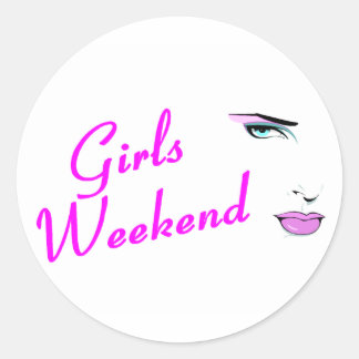 Girls Weekend Stickers | Zazzle