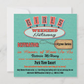 Girls Weekend Getaway Baby Shower Invitations | Zazzle