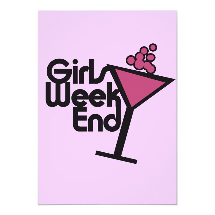 Girls Weekend Invitation | Zazzle.com