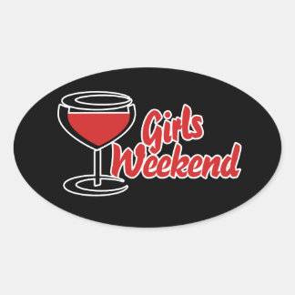 Girls Weekend Stickers | Zazzle