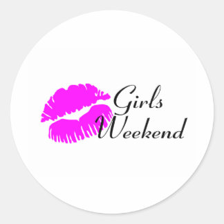 Girls Weekend Stickers | Zazzle
