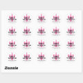 Girls weekend trip wine tasting party classic round sticker | Zazzle