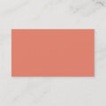 Girly Chevron Teal and Peach Social Media Card | Zazzle