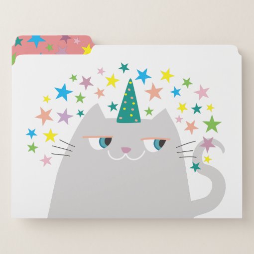 Girly Cute File Folder | Zazzle