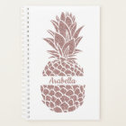 Be a Pineapple Inspirational Watercolor Typography Planner | Zazzle.com