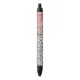 Girly Glam Pink Black White Leopard Print Glitter Pen | Zazzle