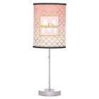 Glam Gold on Black and White Colorblock Lamp Shade | Zazzle.com