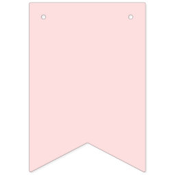 Girly Happy Birthday Blush Pink Red Birthday Bunting Flags | Zazzle