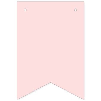 Girly Happy Birthday Blush Pink Red Birthday Bunting Flags | Zazzle