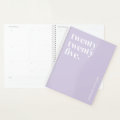 Girly Light Purple School Planner | Zazzle