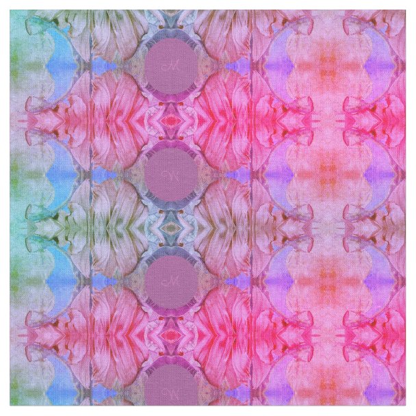 Abstract Girly Purple Pink Paisley Sketch Pattern Fabric | Zazzle.com