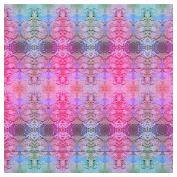 Abstract Girly Purple Pink Paisley Sketch Pattern Fabric | Zazzle.com