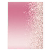 Girly Pink Glitter Ombre Tissue Paper | Zazzle