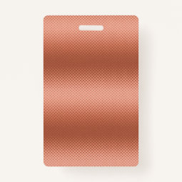 Girly Rose Gold VIP Access Event Badge | Zazzle