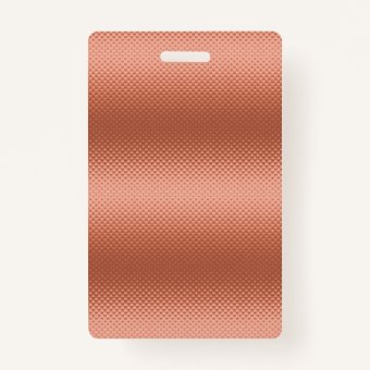 Girly Rose Gold VIP Access Event Badge | Zazzle