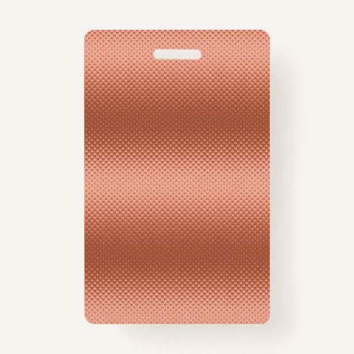 Girly Rose Gold VIP Access Event Badge | Zazzle