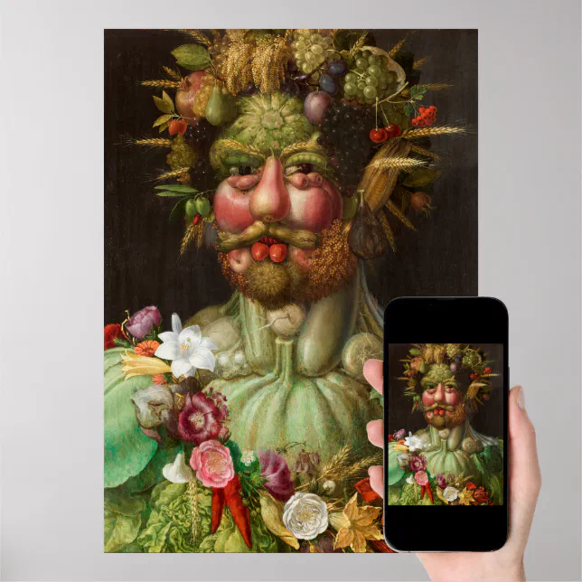 GIUSEPPE ARCIMBOLDO - Vertumnus 1590 Poster | Zazzle