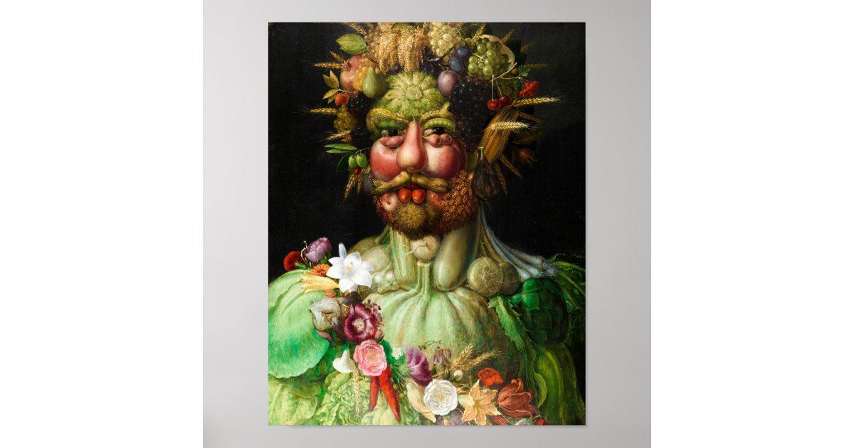 Giuseppe Arcimboldo: Vertumnus Poster | Zazzle