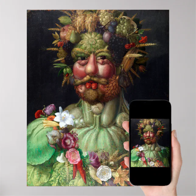 Giuseppe Arcimboldo Vertumnus Poster | Zazzle