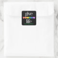 Give Life Organ Donor Awarness Stickers | Zazzle