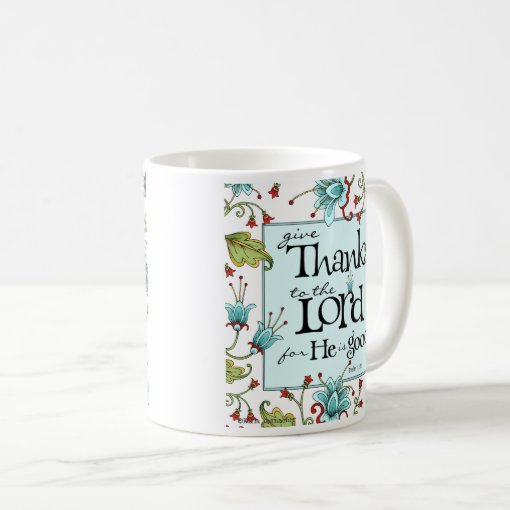 Give Thanks - Coffee Mug | Zazzle