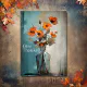 Give Thanks | Modern Flower and Vase Thanksgiving Holiday Card | Zazzle