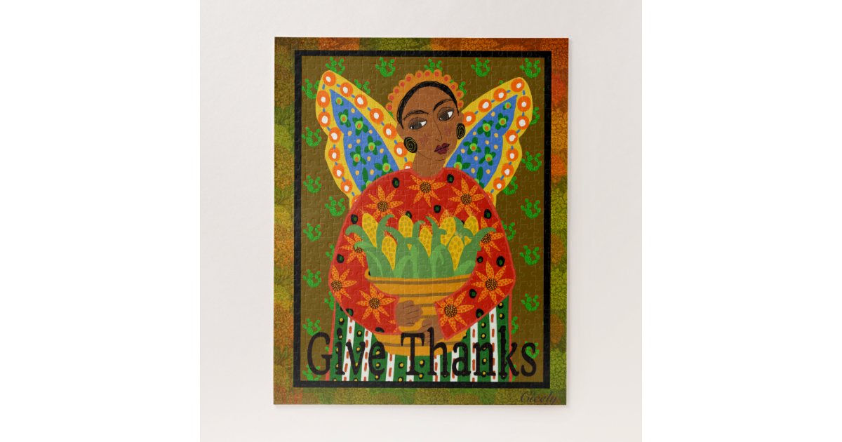 Give Thanks Puzzle | Zazzle