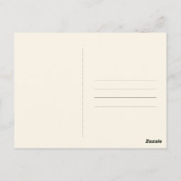 Give Thanks Script Postcard | Zazzle