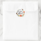 Give Thanks Stickers | Zazzle