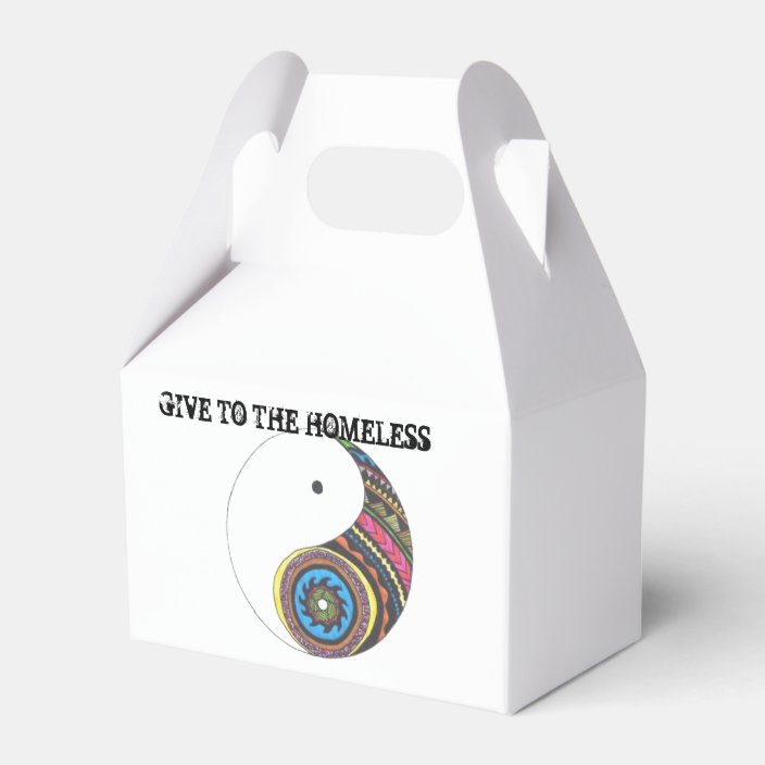 GIVE TO THE HOMELESS BOX | Zazzle.com
