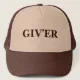 "GIV'ER" TRUCKER HAT | Zazzle