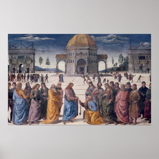 Giving of the Keys to St. Peter Poster | Zazzle.com
