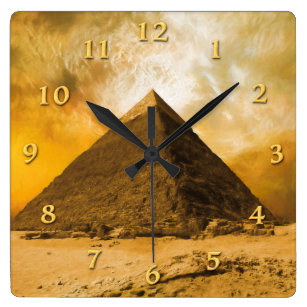 Home Décor Clocks Egypt Wall Clock Travel Pyramids Horus Symbology ...