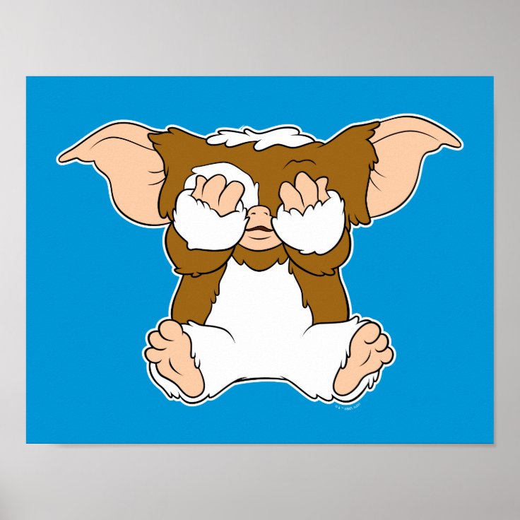 Gizmo | Cute Comic Character Poster | Zazzle