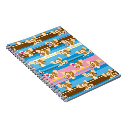 Gizmo | Cute Comic Pattern Notebook | Zazzle