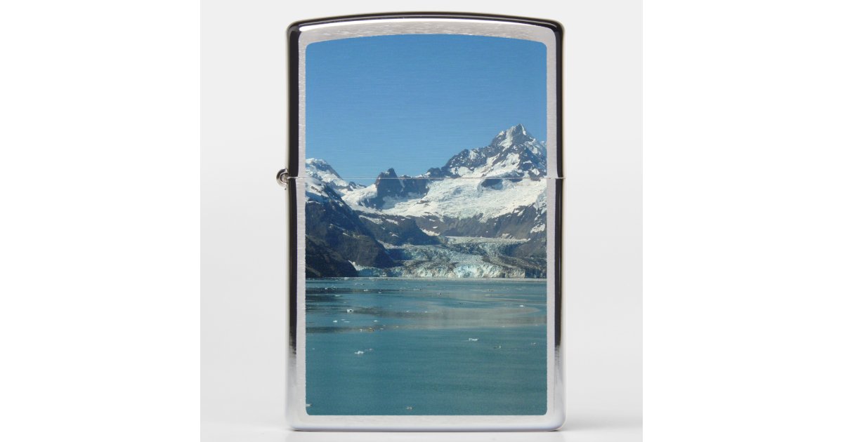 Glacier-Fed Waters of Alaska Zippo Lighter | Zazzle