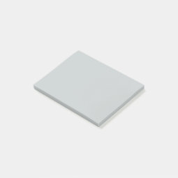 Glacier Gray Grey Trend Color Background Post-it Notes | Zazzle