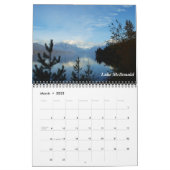 Glacier National Park - Customized Calendar | Zazzle