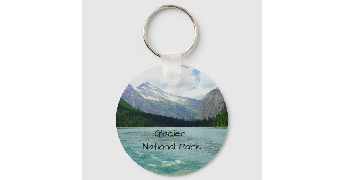 Glacier National Park Montana Keychain | Zazzle