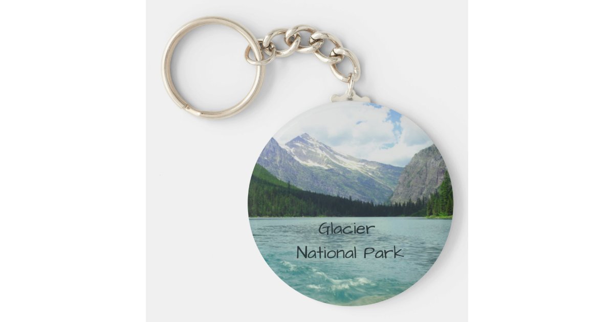 Glacier National Park Montana Keychain | Zazzle