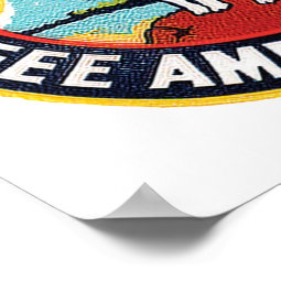 Glacier National Park See America First Poster | Zazzle