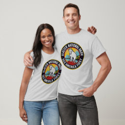 Glacier National Park See America First T-Shirt | Zazzle