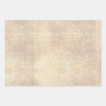 Glam Gold Sparkle Wrapping Paper Sheets | Zazzle