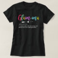 Glam-ma, Glamma Definition Grandma T-Shirt | Zazzle