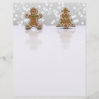 Gingerbread Letterhead Paper | Zazzle.com
