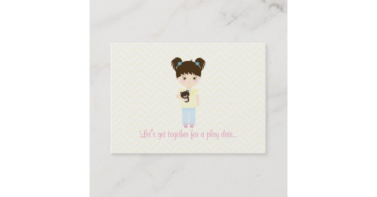 Glamping Sleepover Party Calling Card | Zazzle